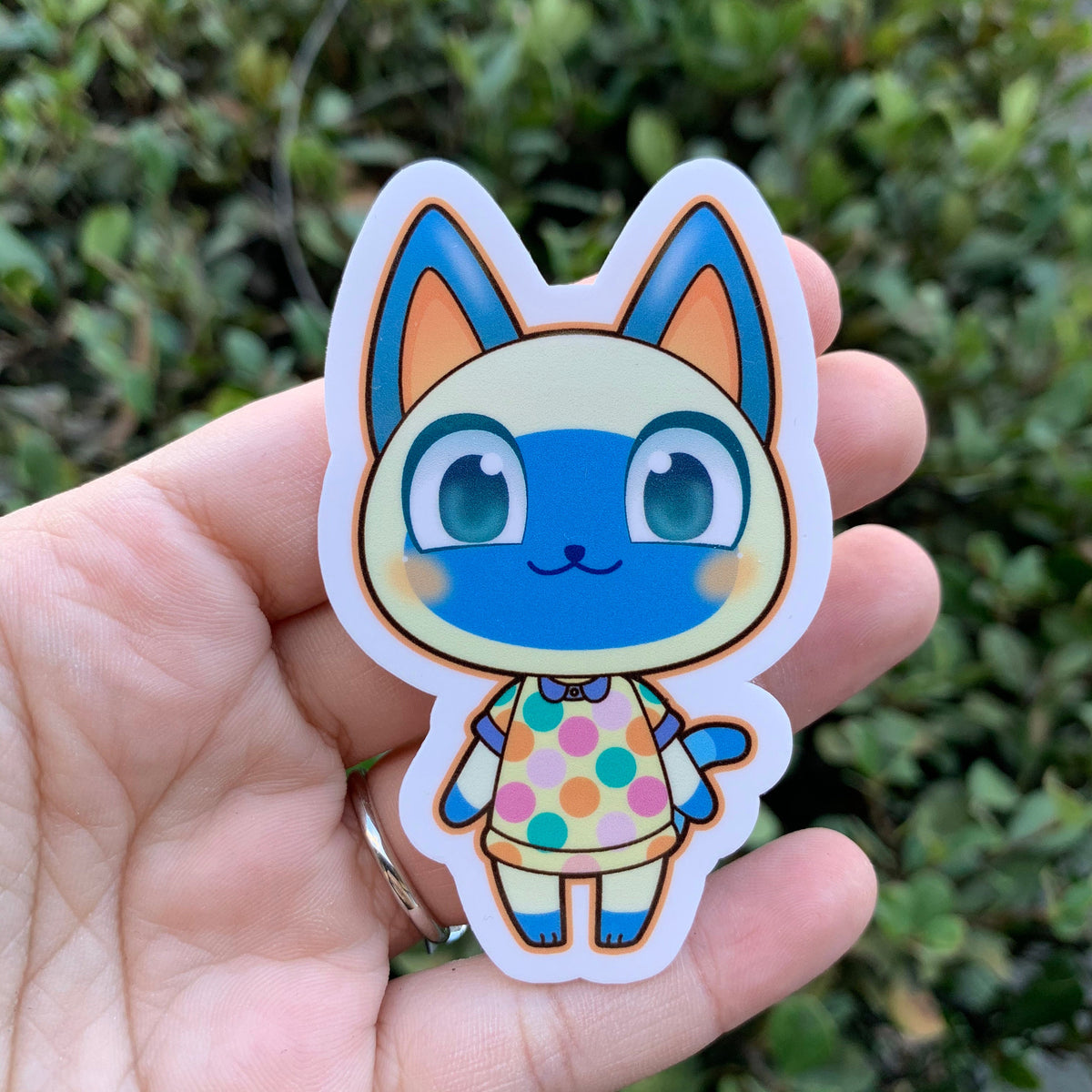 Mitzi Animal Crossing Vinyl Sticker / New Horizons / ACNH / Waterproof ...