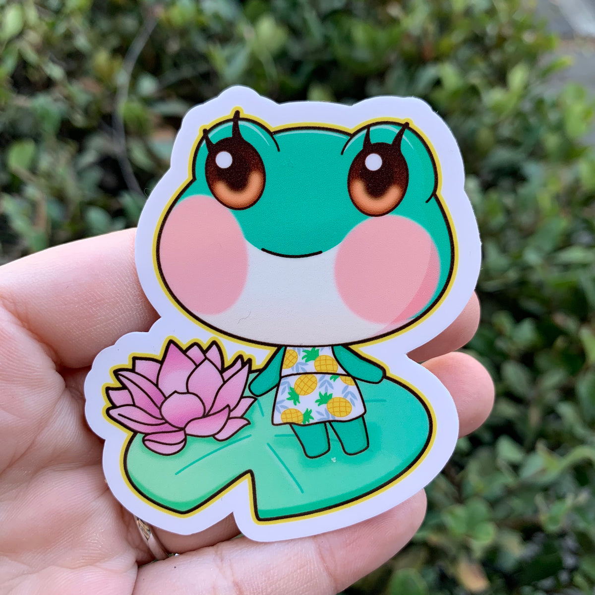 Lily Animal Crossing Vinyl Sticker / New Horizons / ACNH / Waterproof ...