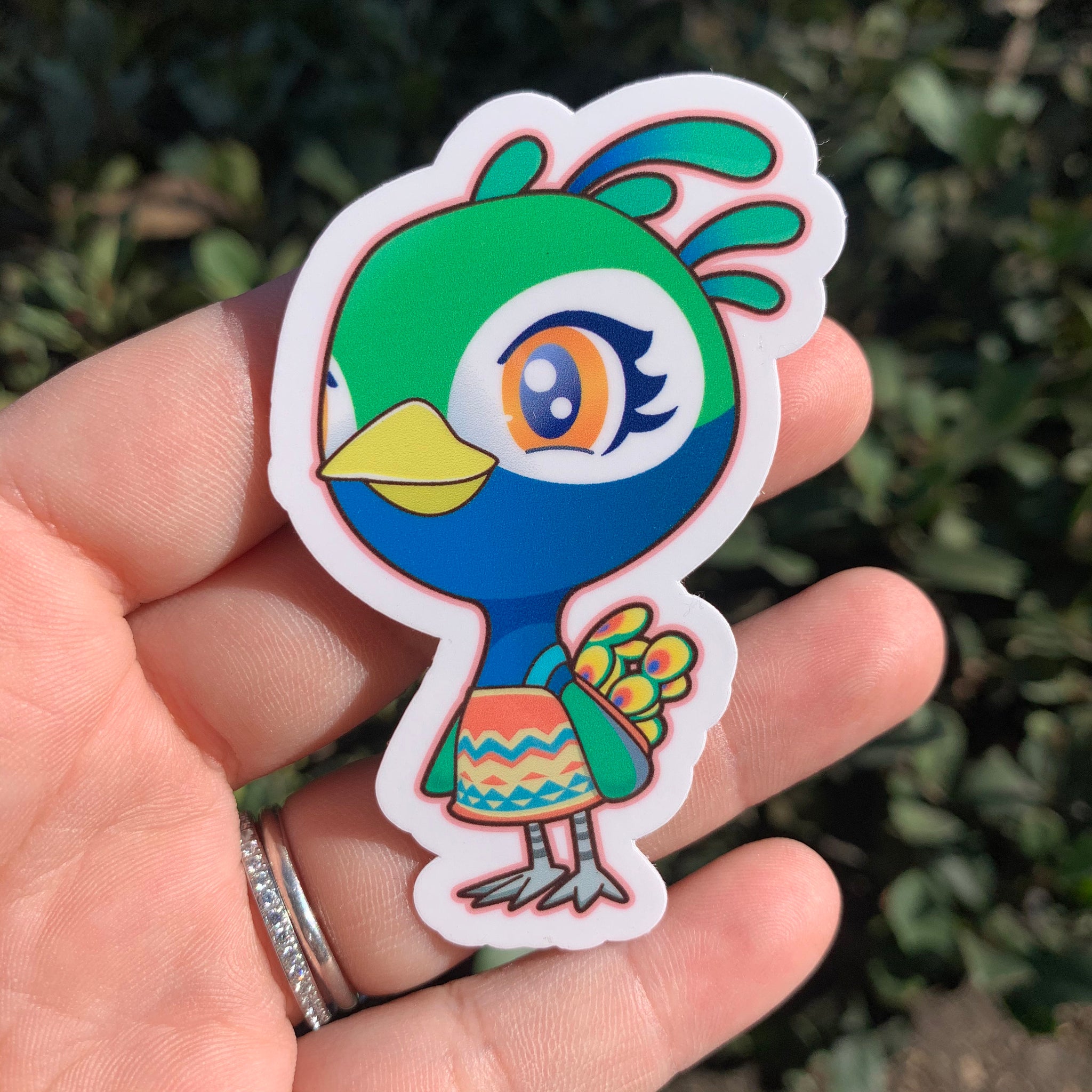 Julia Animal Crossing Vinyl Sticker / New Horizons / ACNH / Waterproof ...