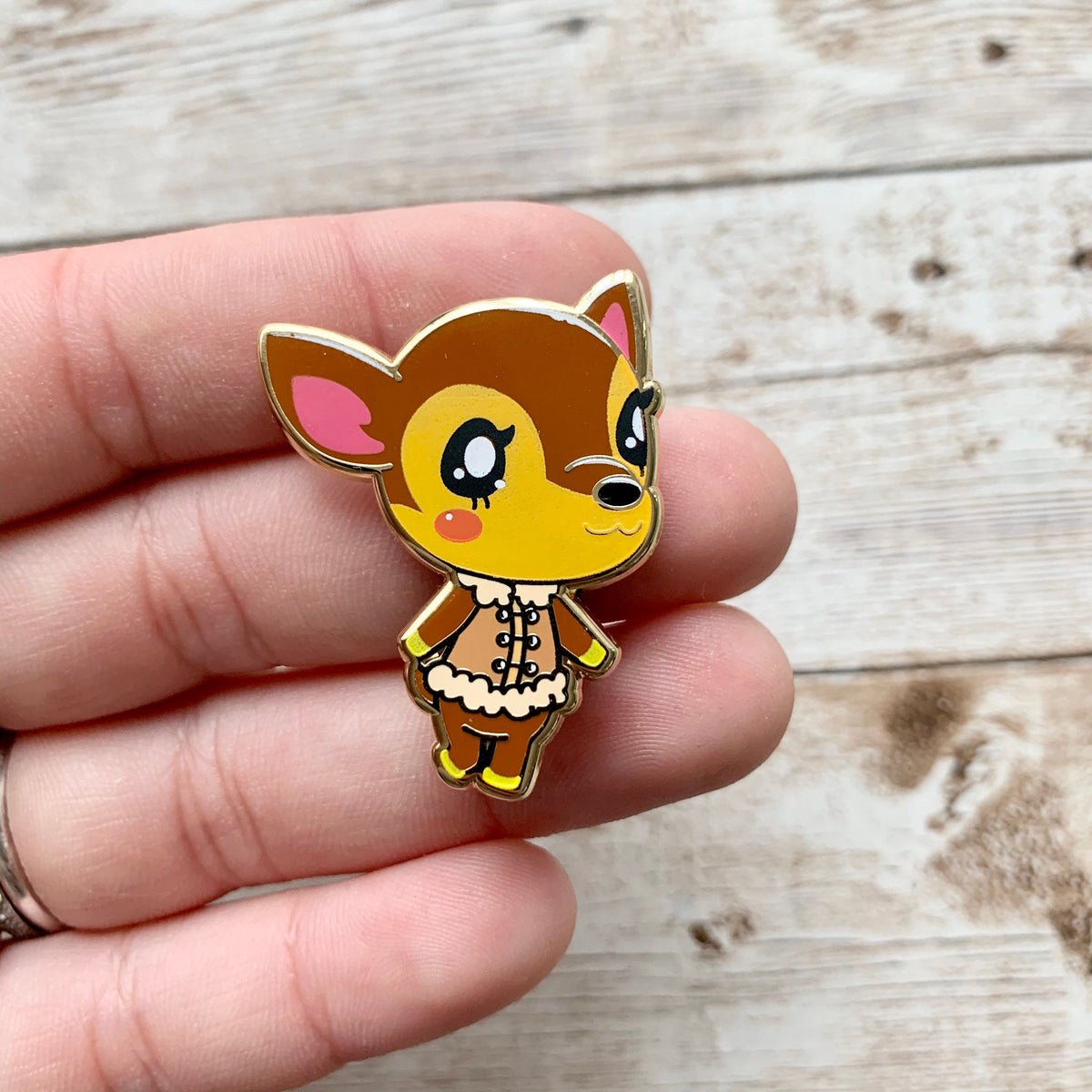 Fauna ACNH Enamel Pin / Animal Crossing / Animal Crossing New Horizons ...