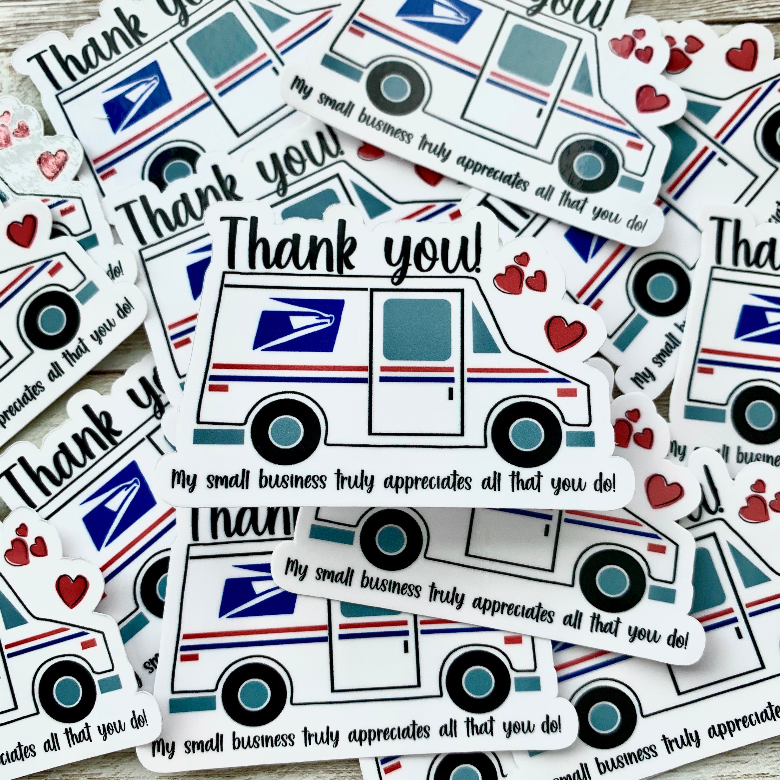 Thank You USPS Vinyl Sticker – Trash Goblin