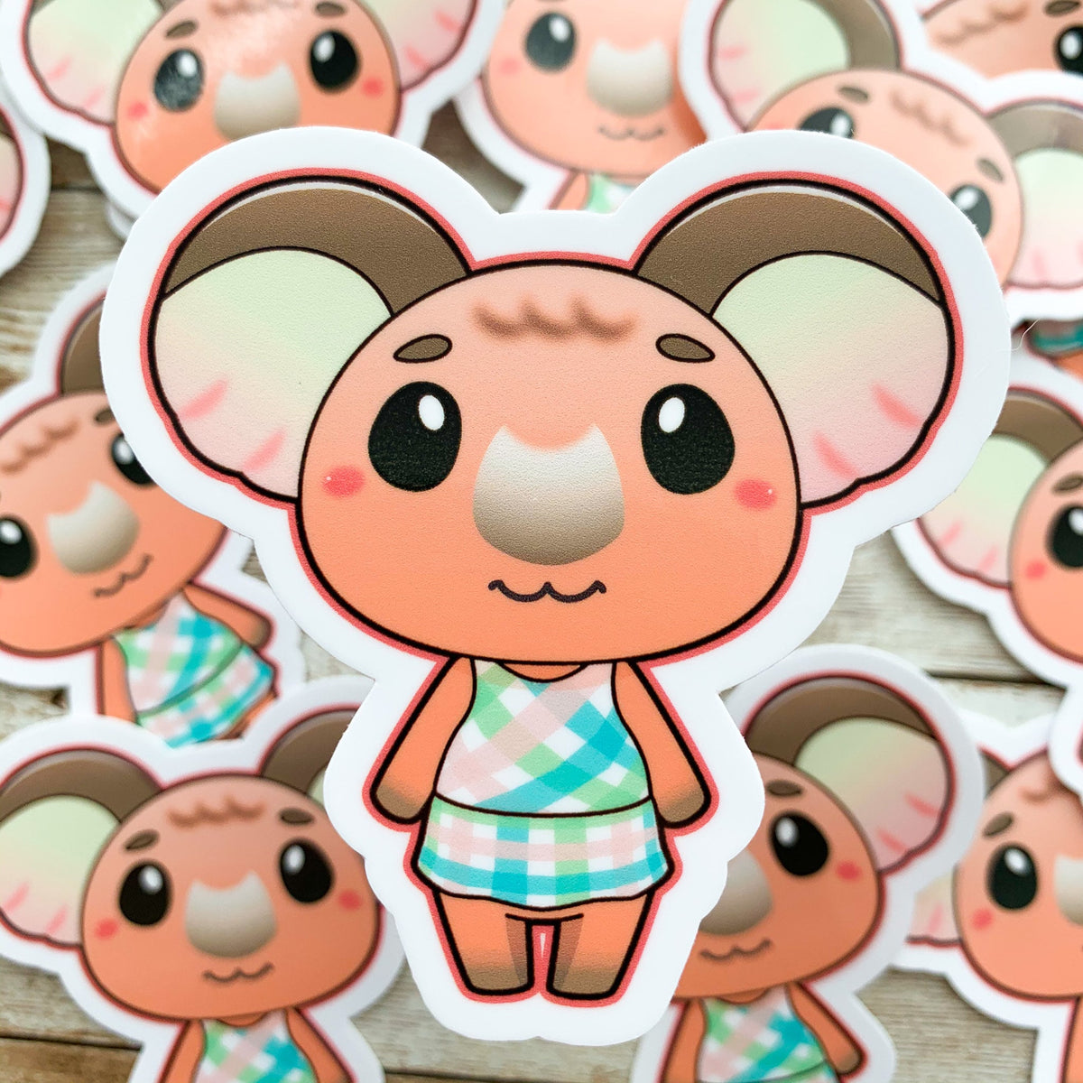 Melba Animal Crossing Vinyl Sticker / New Horizons / ACNH / Waterproof ...