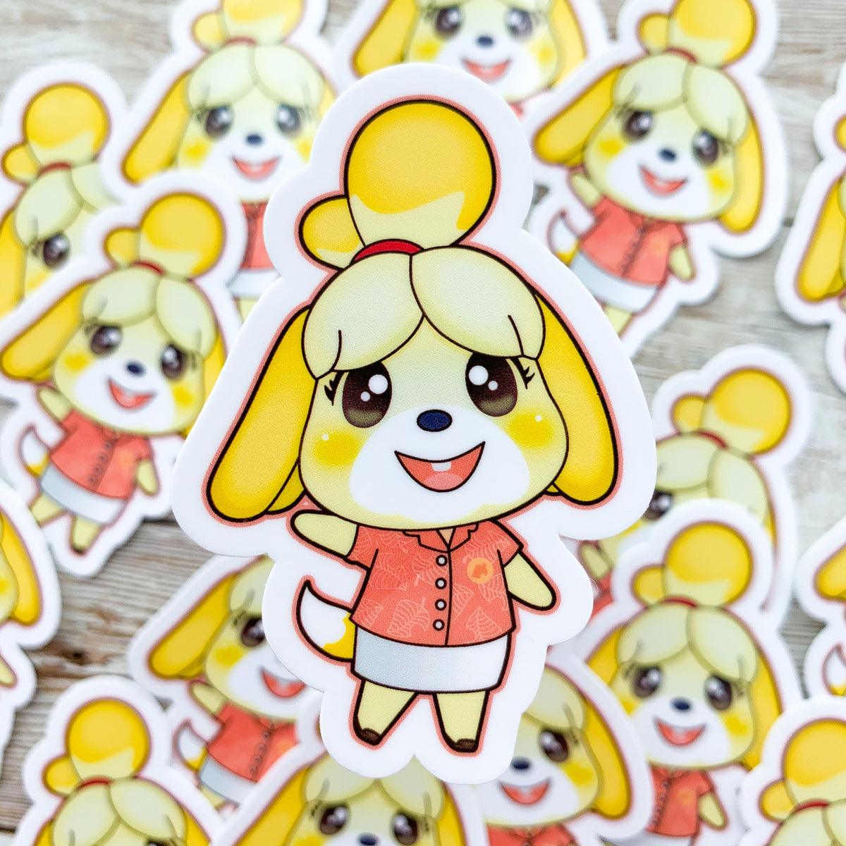 Isabelle Animal Crossing Vinyl Sticker / New Horizons / ACNH / Waterpr ...